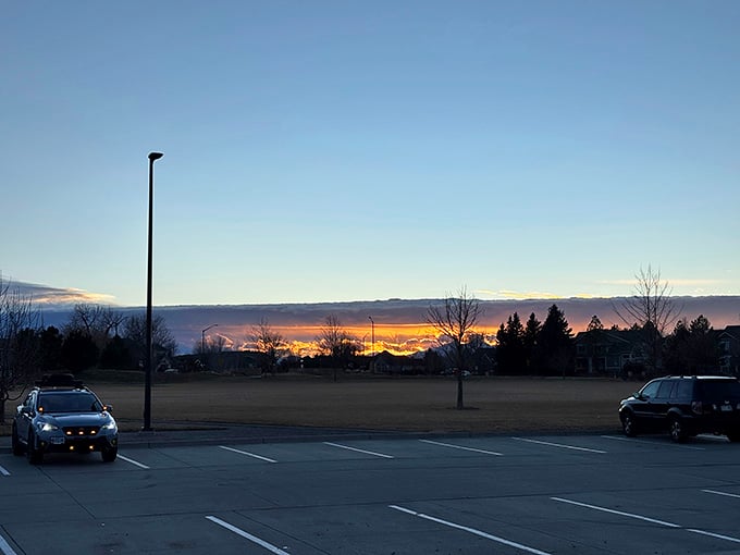 Ample parking means you won't circle the lot like a vulture, which is already a win.