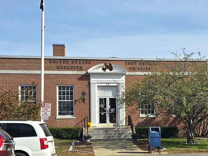 Even Meredith's Post Office exudes character – sending mail suddenly feels like participating in a Norman Rockwell painting.