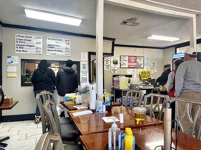 The ordering window where the magic begins and your stomach starts making executive decisions.