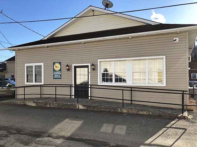 Sometimes the simplest buildings house the most important community spaces, and this one proves that point perfectly.