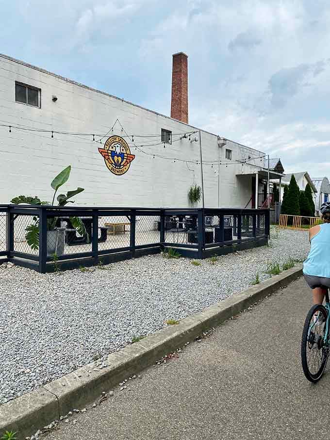 That outdoor patio practically screams summer evenings, cold drinks, and conversations that last way too long.
