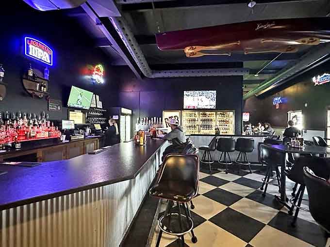 The bar area offers a different vibe&mdash;same quality, more sports on TV. Where locals gather when they're not quite ready for dinner.