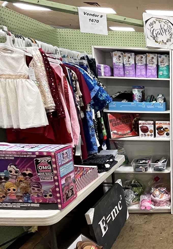 The children's section where toys, games, and kid-friendly treasures make gift-giving easy on your budget.