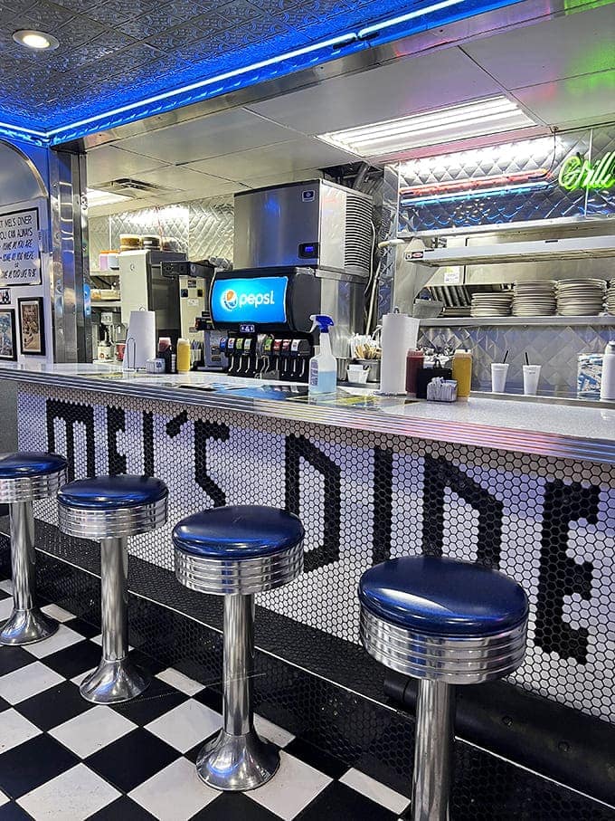 The counter at Mel's isn't just a place to eat&mdash;it's front-row seating to the greatest show in town, where blue vinyl stools have witnessed countless first dates and family celebrations.