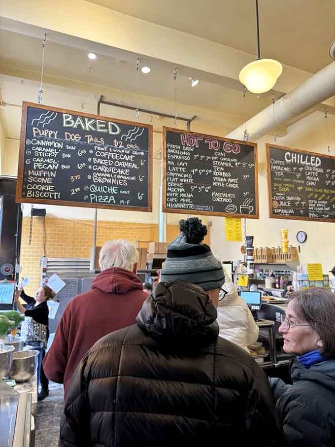 The line forms early, but waiting becomes a bonding experience when everyone shares the same mission: cinnamon-glazed happiness.