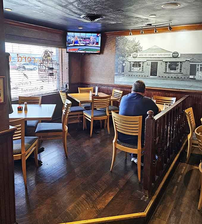 Corner tables: where solo diners find peace, couples reconnect, and everyone watches the world go by between delicious bites.