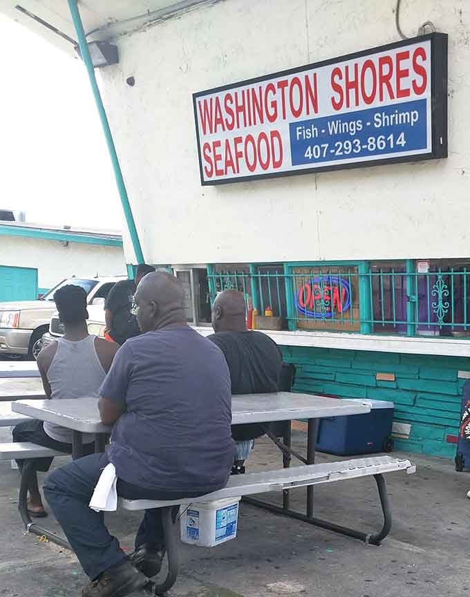 The true sign of authenticity: locals waiting patiently for their food. When people who know better keep coming back, you know it's special.