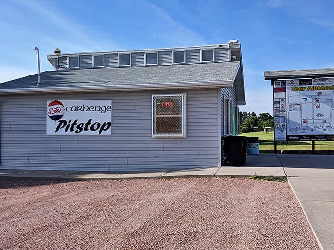 The aptly named "Pitstop" gift shop ensures you don't leave empty-handed &ndash; because who wouldn't want a souvenir from Nebraska's most unusual roadside attraction?