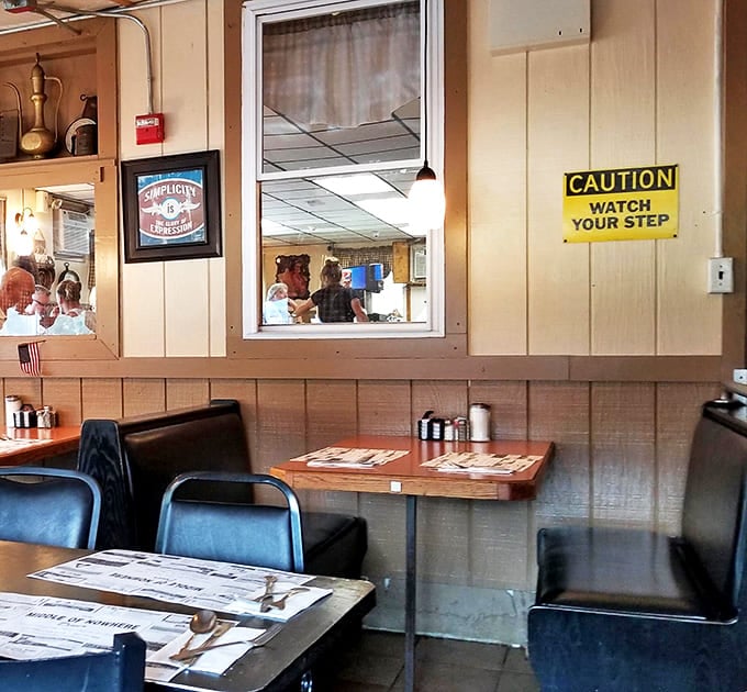 The booths offer that perfect combination of privacy and people-watching that makes diners the ultimate social experience &ndash; alone together, in that uniquely American way.