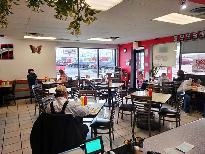 The dining room: where strangers become neighbors and neighbors become friends, all united by the universal language of good food.