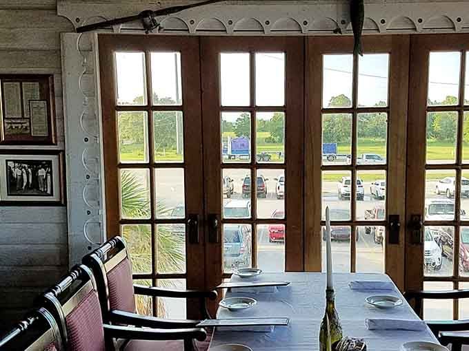 A table with a view &ndash; where the backdrop of Mobile Bay turns an ordinary meal into a postcard-worthy experience.