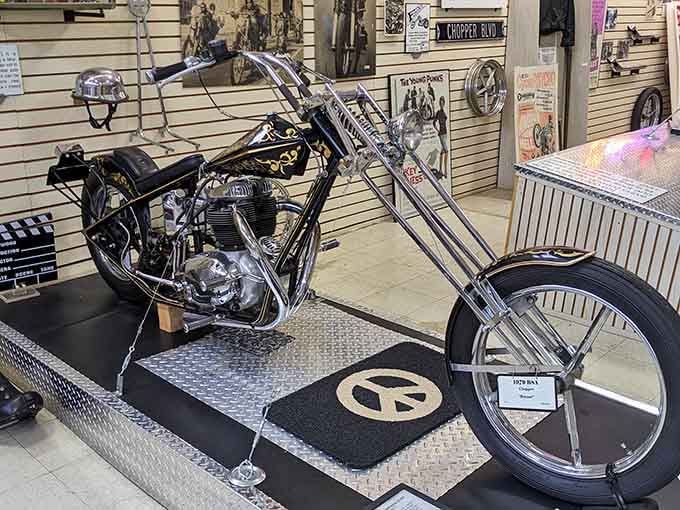 Vintage European motorcycles bring international flair to the collection, showing great design knows no borders whatsoever.