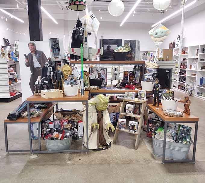 Star Wars meets Baby Yoda in a glorious collision of pop culture spanning multiple generations.