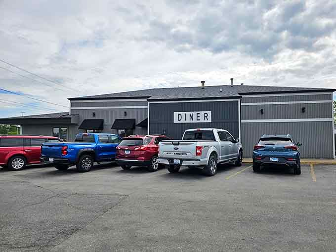 A full parking lot is always the best sign that you've found something special.