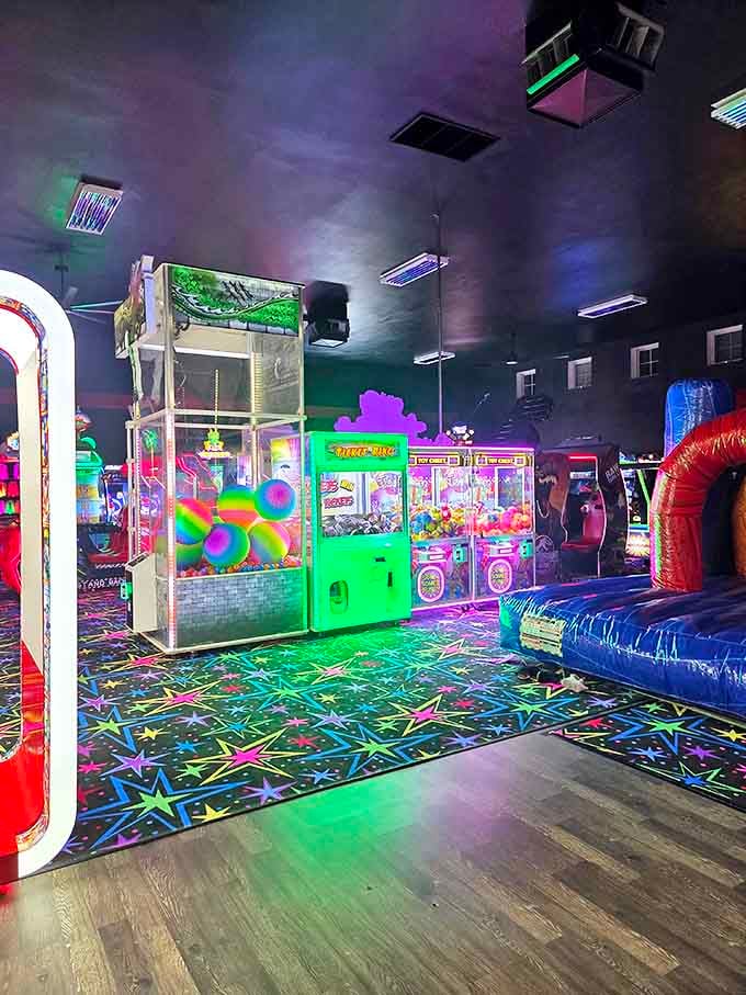 Big Sky Arcadia proves that neon never truly dies &ndash; it just waits for nostalgia to make it cool again. Quarters at the ready!