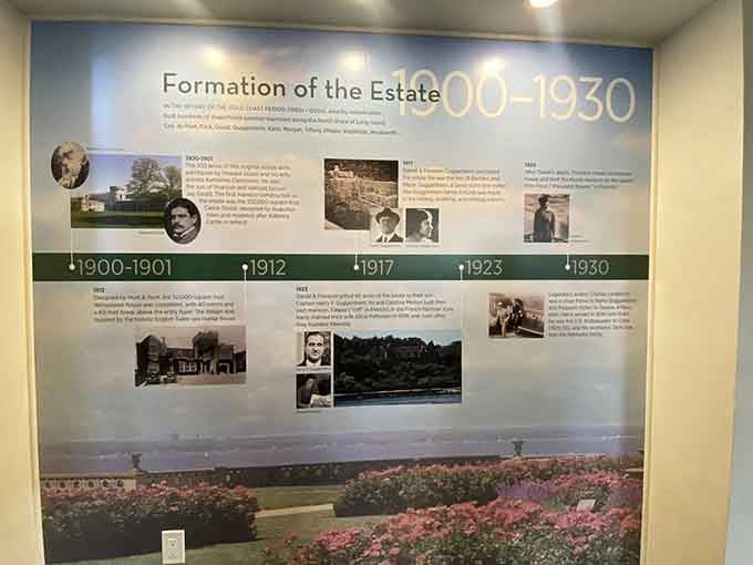 The estate's timeline proves that some families really knew how to do "summer home" with serious style.