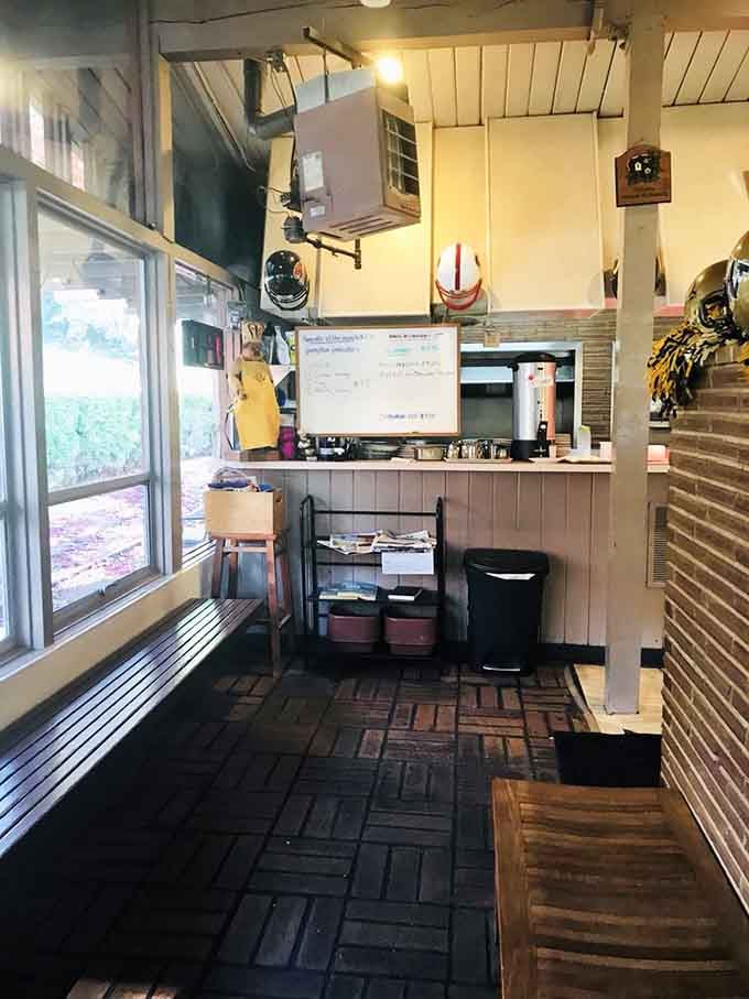 The waiting area where anticipation builds and you know something wonderful is about to happen.