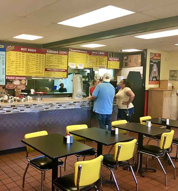 The command center where hot dog dreams become delicious reality, one order at a time every single day.