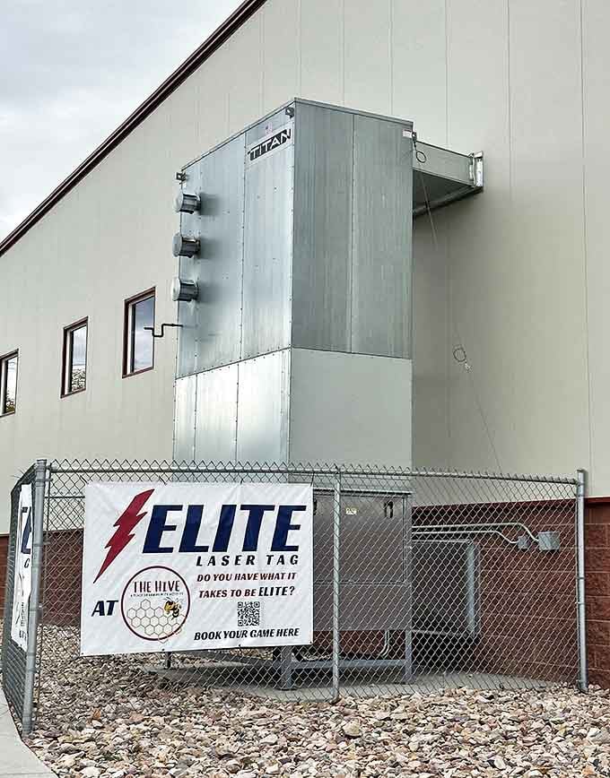 Elite Laser Tag asks the eternal question: "Do you have what it takes?" The answer is usually "Yes, if there's air conditioning."