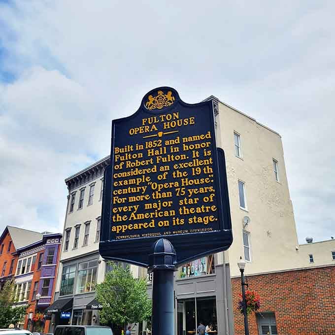 That historical marker tells the story, but stepping inside lets you actually live it for yourself.
