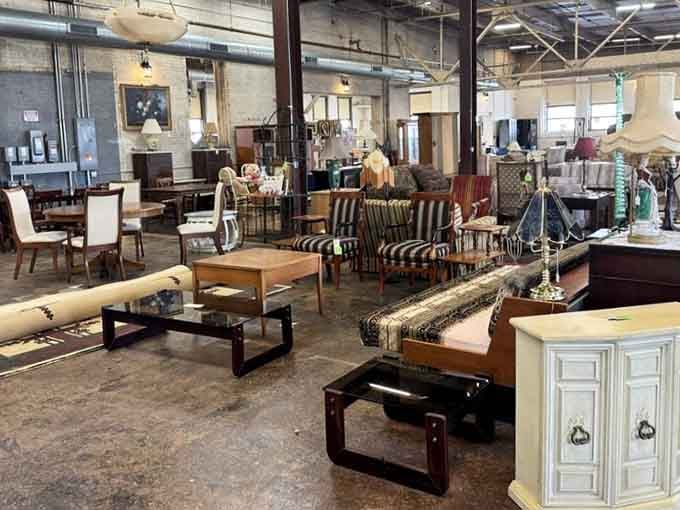 Furniture arranged like a showroom where every piece is auditioning to be the star of your home's next redesign project.