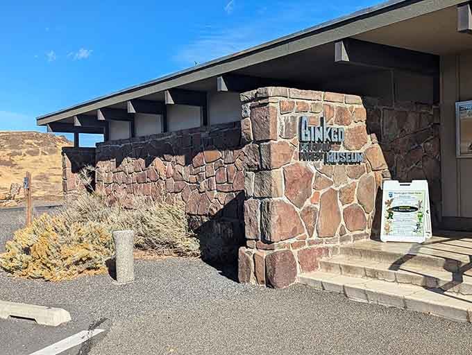 The interpretive center built from local stone, proving that even modern buildings can respect their ancient surroundings beautifully.
