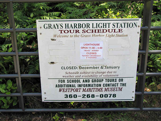 Open Friday through Monday from spring through fall, because even historic lighthouses deserve winter vacations and Tuesdays off apparently.