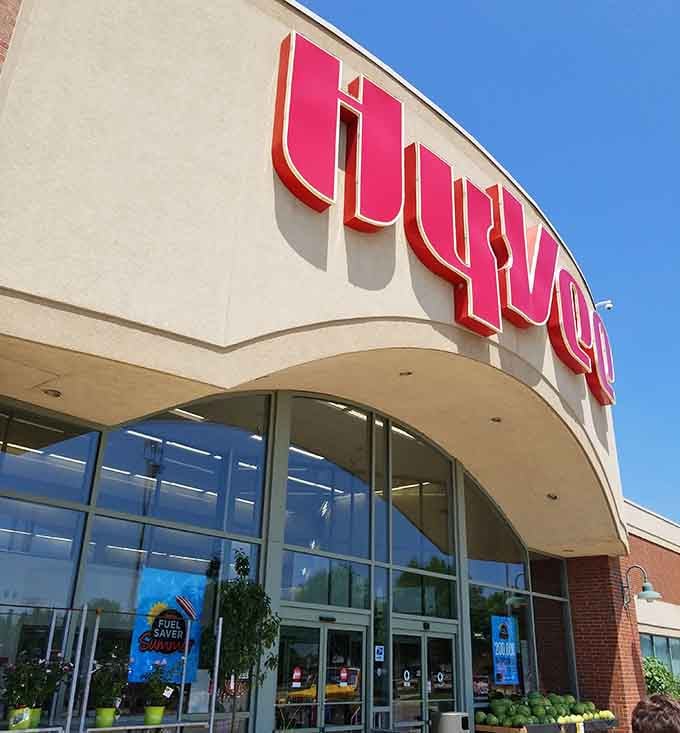 Hy-Vee isn't just a grocery store—it's Keokuk's culinary command center where $400 a month fills your fridge with everything from basics to occasional splurges.