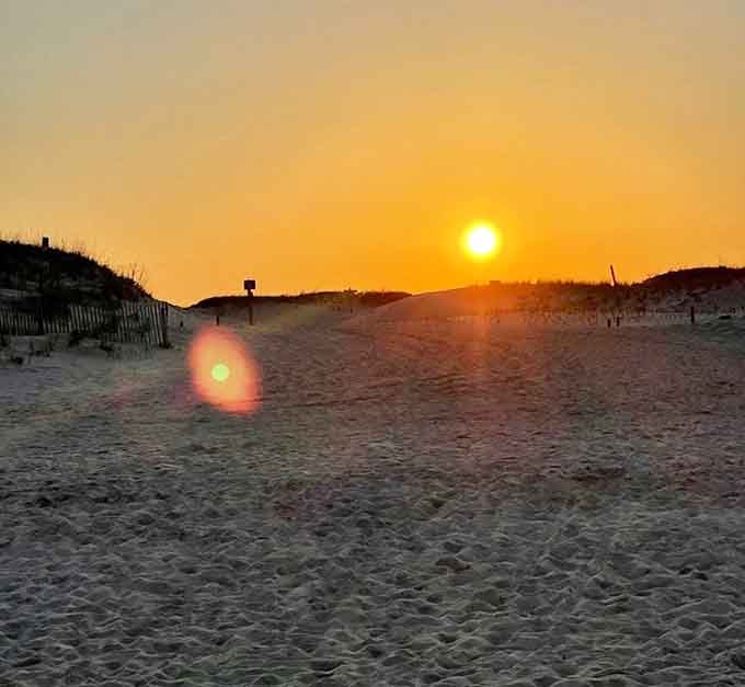 Sunsets here prove that nature doesn't need filters or special effects to be stunning.