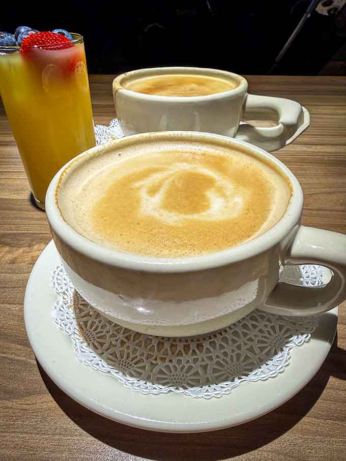 Coffee so photogenic it deserves its own Instagram account, served with actual artistic flair.