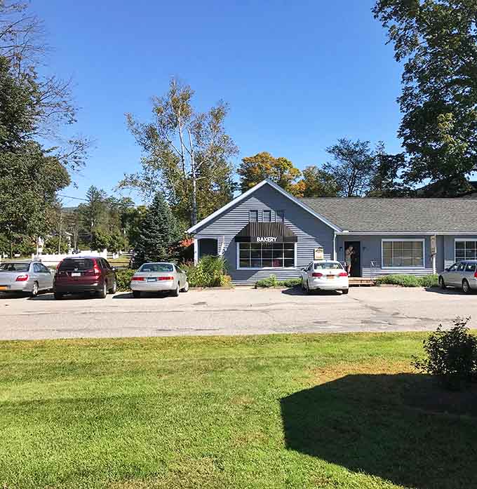 Fresh-baked goods in a charming building that smells better than any candle store ever could.