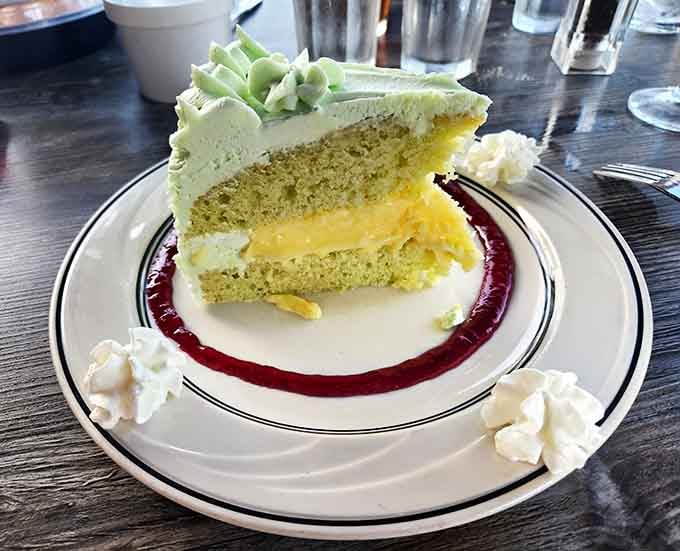 This slice of key lime pie strikes the perfect balance between sweet and tart&mdash;like a tropical vacation that fits on your fork.