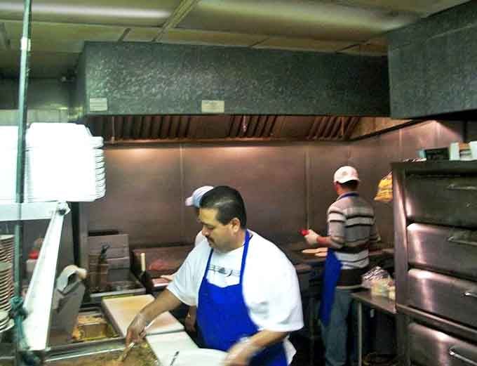 No molecular gastronomy happening in this kitchen&mdash;just skilled hands preparing the same beloved recipes that have stood the test of time.