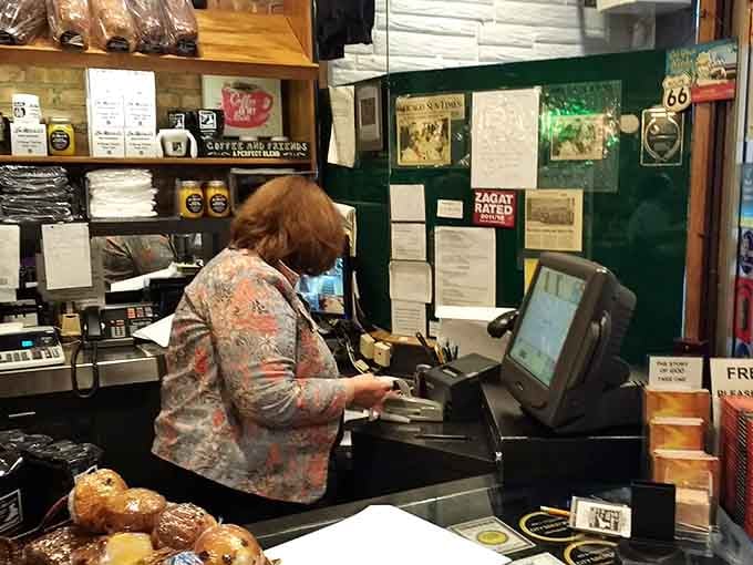 The friendly staff keeping everything running smoothly, refilling coffee cups with the precision of a well-rehearsed orchestra.