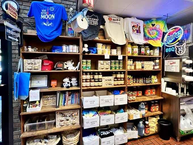 Take home the sauce, the shirts, the memories, basically everything except the actual restaurant building itself.