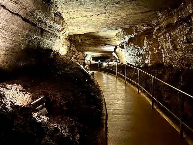 Guided tours lead you through passages where every turn reveals formations that challenge your sense of what's possible.