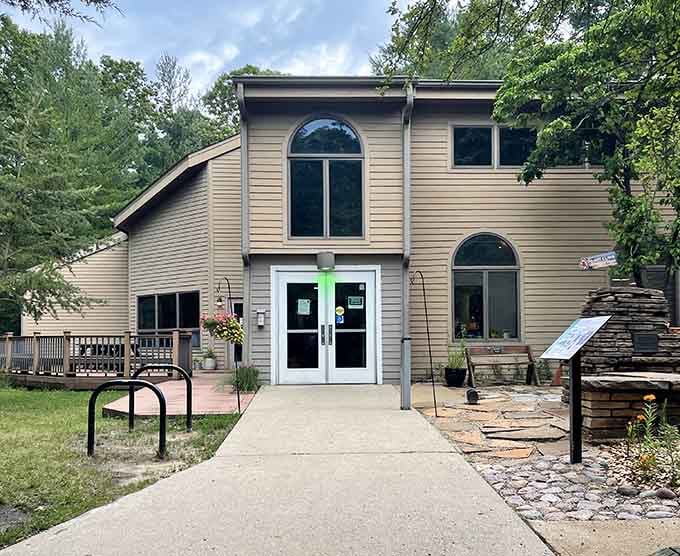 The Nature Center welcomes curious minds of all ages. Its unassuming exterior houses treasures of knowledge about the unique dunes ecosystem.