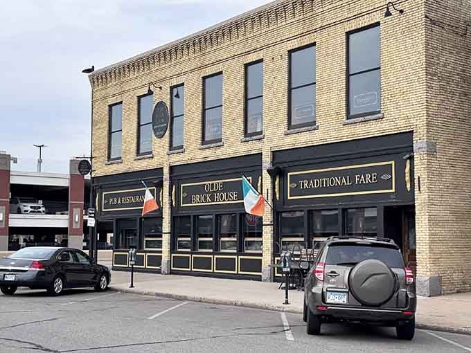 Olde Brick House restaurant occupies historic downtown real estate where dining out doesn't mean eating ramen for a week.