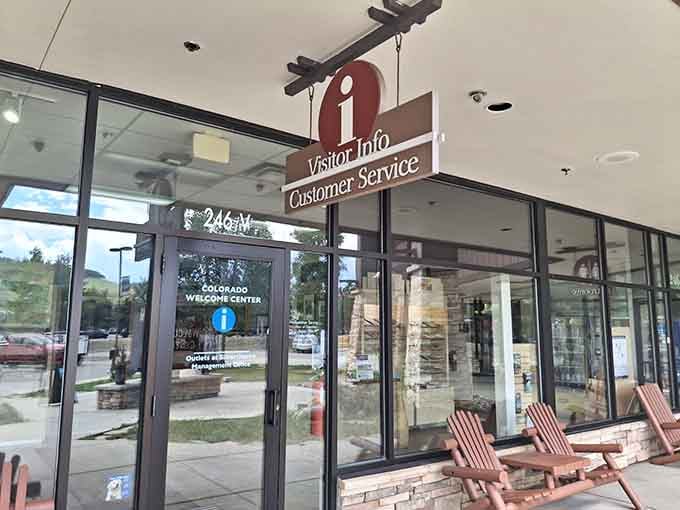 The visitor information center helps navigate this sprawling complex, because getting lost between outlet stores isn't the adventure you planned.