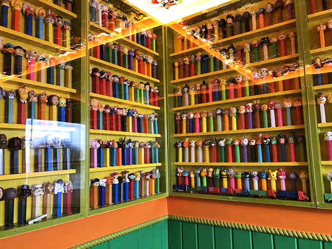 This PEZ collection is so extensive it could probably fund a small college education if liquidated properly.