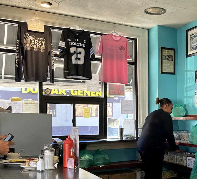Even the merchandise knows the truth: Baltimore's best breakfast happens right here at this very spot.