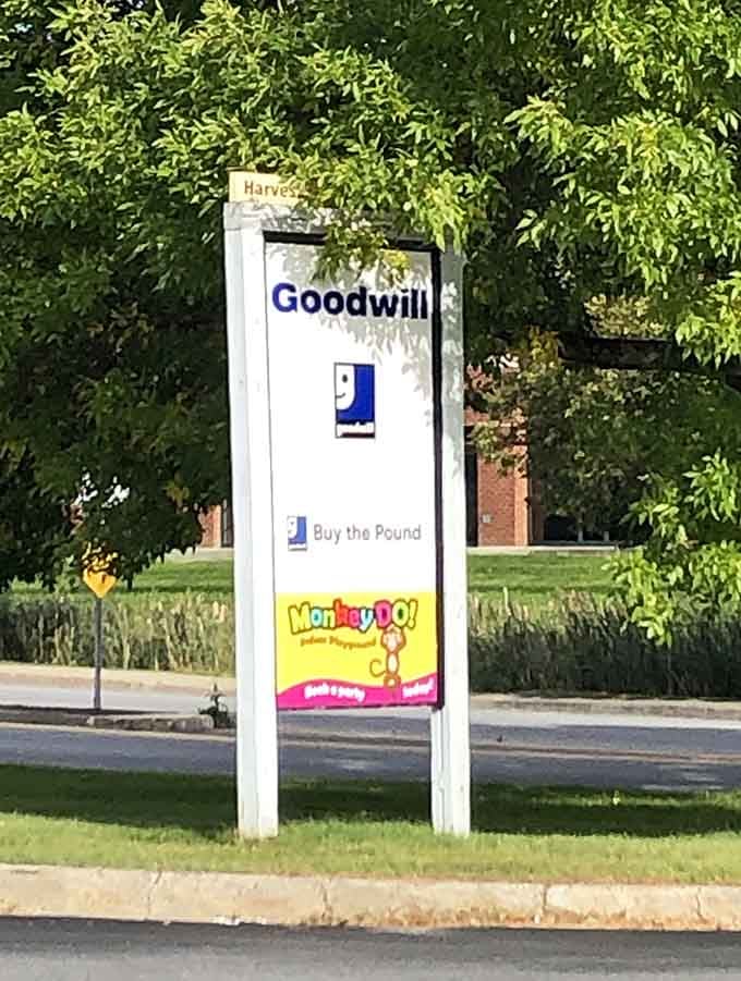 The roadside sign stands as a beacon of hope for budget-conscious Vermonters and a reminder that sustainability can be as simple as shopping secondhand.