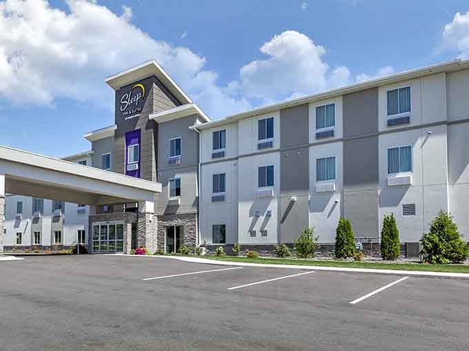 Modern accommodations like Sleep Inn prove Lancaster isn't stuck in the past despite its refreshingly old-fashioned rent prices today.