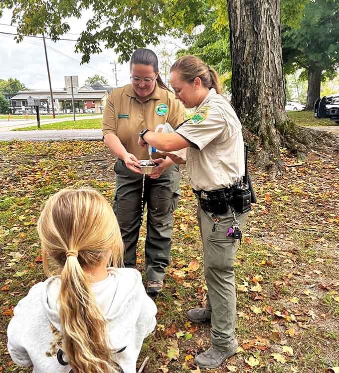 Park rangers: part educators, part guardians, all passion. These dedicated staff members ensure your Burgess Falls adventure is as enlightening as it is breathtaking.