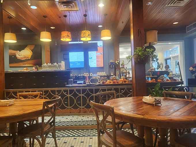 The ordering counter where dreams come true and difficult decisions about cookies versus cake are made daily.