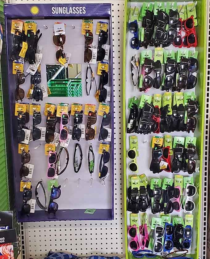 Hollywood-worthy shades without the celebrity price tag. Protect your eyes from the California sun while your wallet stays safely in the shade.