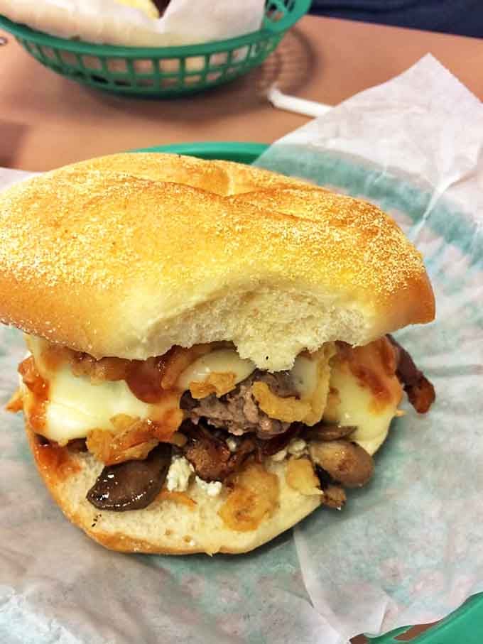 The Black & Blue isn't just a burger &ndash; it's a beautiful compromise between char and cheese that should mediate peace talks between nations.