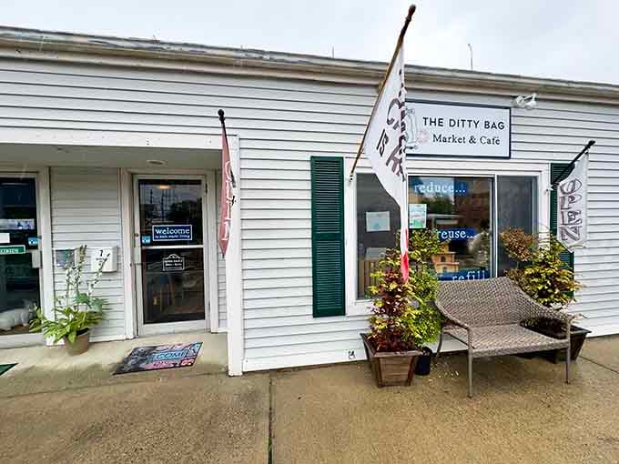 The Ditty Bag's unassuming exterior hides a treasure trove of nautical goods that will have you suddenly convinced you need boat-themed everything in your landlocked home.