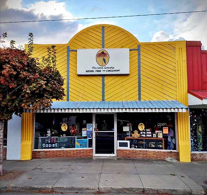 The Local Granola's sunshine-yellow facade promises natural foods with a side of optimism &ndash; the kind of store where "organic" isn't a marketing ploy but a community commitment.