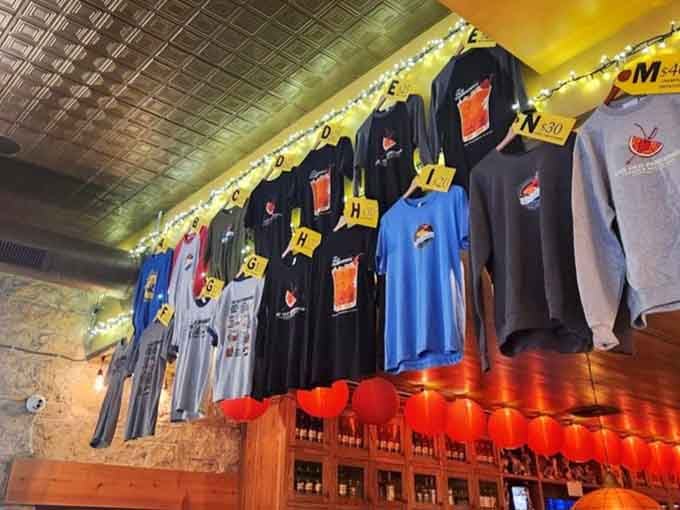 T-shirts for sale mean you can literally wear your love for this place back home with pride.